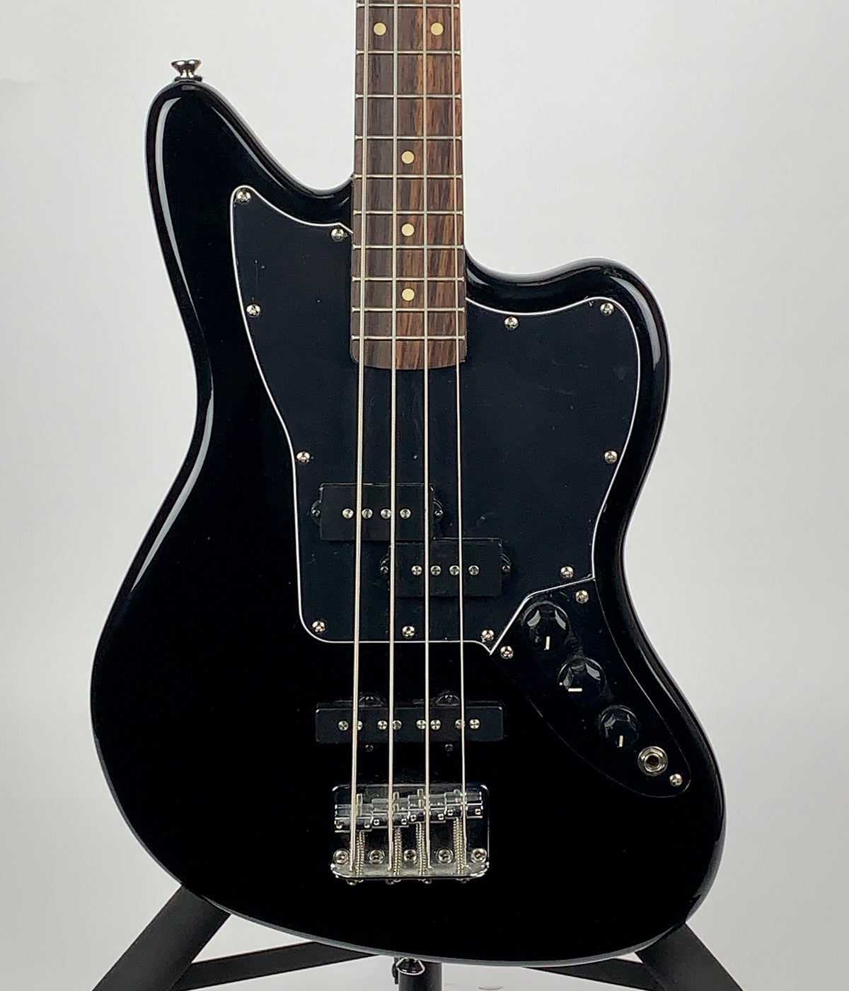 USED Squier Vintage Modified Jaguar Bass Special Short Scale - Black ...