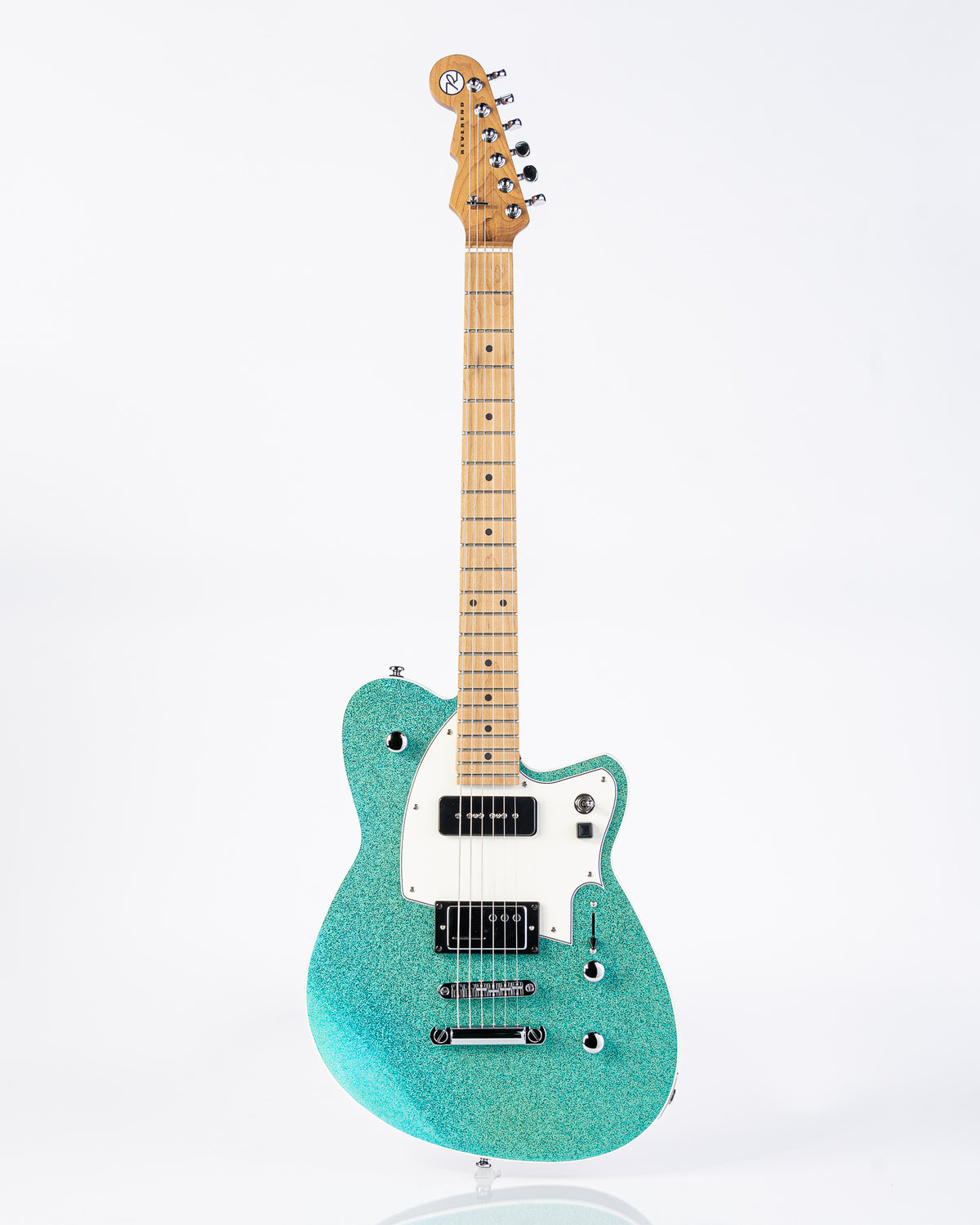 Reverend Chris Freeman Signature Turquoise Sparkle B-Stock - Rock City ...